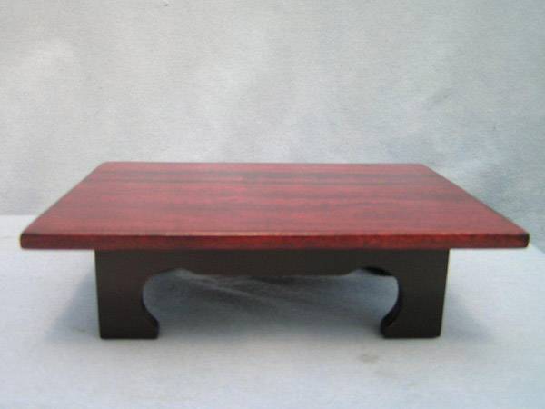 DaSu Bonsai Studios : Small Mahogany Bonsai Display Table RT